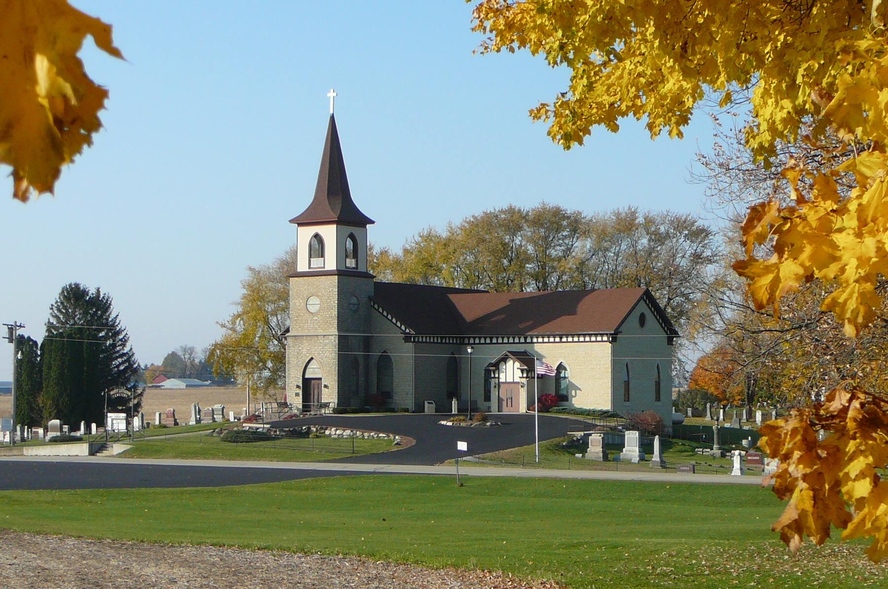 ST. PAUL'S LIBERTY LUTHERAN CHURCH – 3494 Oak Park Rd, Deerfield, WI